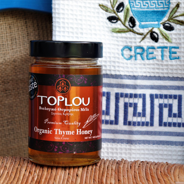 Timian Honning – Økologisk flydende 400g – Se mere….. – CRETA OLIVO